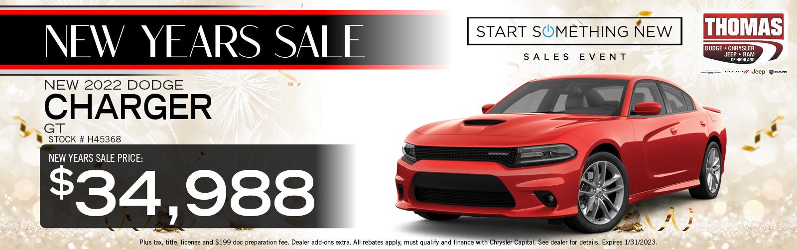 Thomas Chrysler Dodge Jeep RAM Dealership in Highland, IN