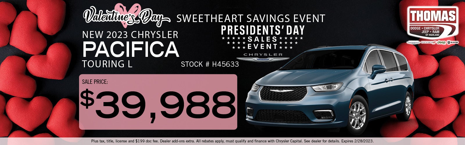 Thomas Chrysler Dodge Jeep RAM Dealership in Highland, IN