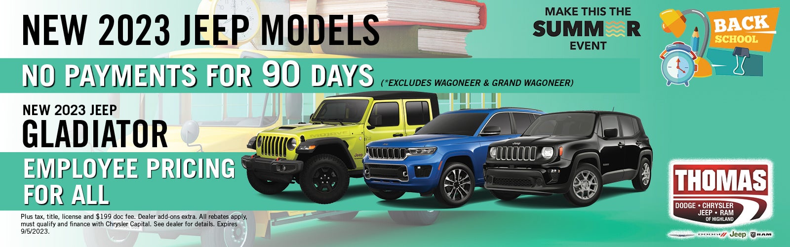 Thomas Chrysler Dodge Jeep RAM Dealership in Highland, IN